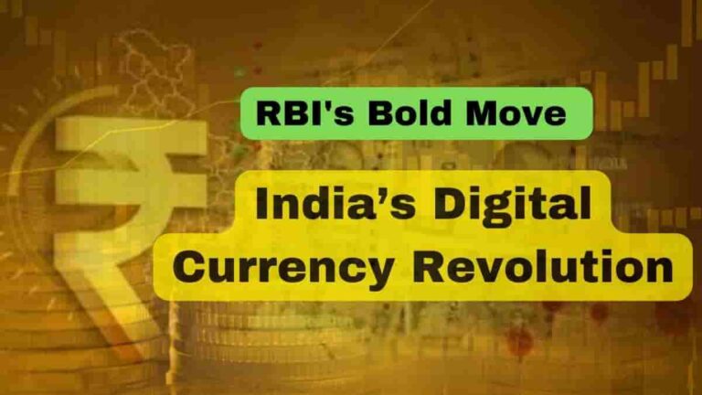 India's Digital Currency (CBDC) Revolution: RBI's Bold Move To Change ...